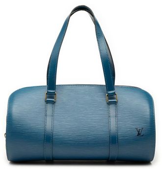 Louis Vuitton Hobo Bags - Epi Soufflot - Gr. unisize - in Blau - f&uuml;r Damen