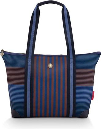 Pip Studio Tilda Tragetasche Mittel Streifen Blau