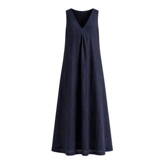 Meimeij Femme, Robes, Bleu, Taille: 40 FR Combinaison Pantalon en Lin Pur