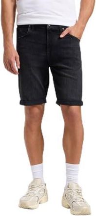 Lee 5 Pocket Short en Denim, Pitch, 32W Hommes