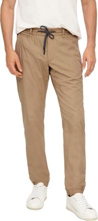 s.Oliver Jogpants mit elastischem Saum und B&uuml;ndchen