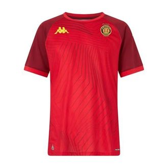 Kappa Maillot Mokibapre Pro Esp&eacute;rance Tunis Rouge Homme. (FR/ES, Alpha/Lettres, S, Taille Normale, Taille Normale, Rouge)