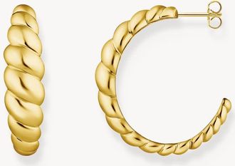 Thomas Sabo Vergoldete Creolen in Goldoptik