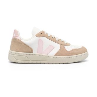 Veja Femme, Chaussures, Multicolore, Taille: 37 EU Cuir Chromefree Blanc Baskets
