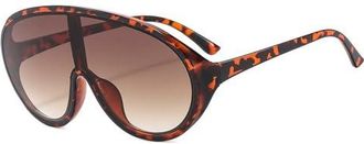 Generic Lunettes De Soleil D&eacute;coratives &Agrave; Monture Large For Femme Et Homme, Id&eacute;ales For Lext&eacute;rieur, La Conduite Les Vacances(Multi-colored)