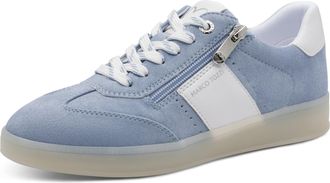 Marco Tozzi Marco Tozzi Damen Sneaker weiches Feel Me Wechselfu&szlig;bett weiches Innenfutter Modern, blau (Polar), 42 EU