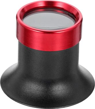 IFUNDOM Professionelle 10 Fache Juwelierlupe aus Aluminiumlegierung Praktische Multifunktionslupe f&uuml;r Uhrenreparatur Ergonomisches Design f&uuml;r Nahinspektion