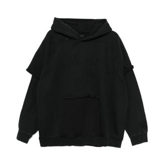 Champion Homme, Sweatshirts et sweats &agrave; capuche, Noir, Taille: S Hooded SweaT-shirt