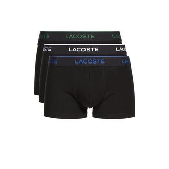 Lacoste Lot de 3 boxers en coton m&eacute;lang&eacute;