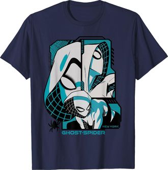 MARVEL Super Heroes Ghost-Spider Gwen Stacy New York Trio T-Shirt