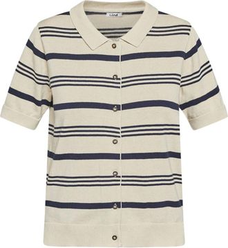 Lind Femme, Pulls, Beige, Taille: 42 FR LiFrederikke Pullover