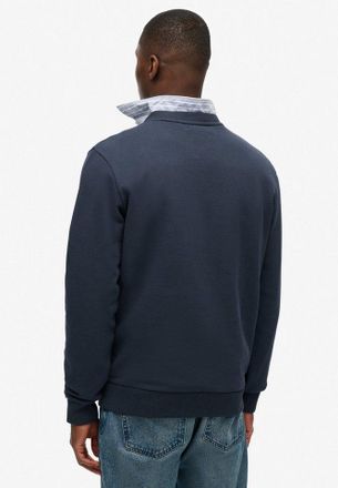 Superdry Sweatshirt ATHLETIC ESS CREW mit bedruckter Optik, aus Baumwolle und angerauter Sweatware