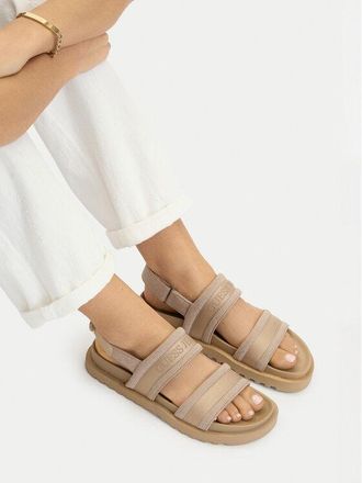 Guess Sandalen EO-GJ2122 Dunkelbeige