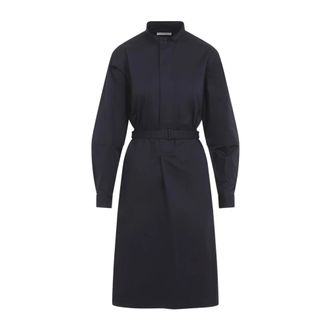 Christophe Lemaire Liquette Kleid - - Dresses - Damen - Blau - XS