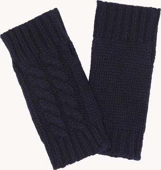 Kujten Mitaines courtes cachemire torsadé, 12 fils - Mitaines Gama