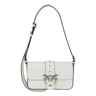 Pinko Pinko, Femme, Sacs, Blanc, Taille: ONE Size Classic Love Bag Slouchy