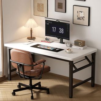 Generic Schreibtisch Klappbar,Schreibtisch,B&uuml;rotisch,platzsparender Computertisch,Arbeitsplatz for Kleine R&auml;ume,Schlafzimmer,Student,moderner PC Laptop Tisch(