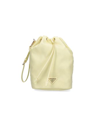 Prada Eimer Tasche Aus Re-Nylon