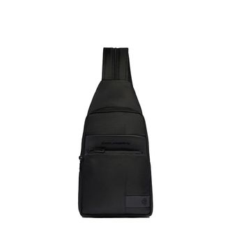 Piquadro Homme, Sacs, Noir, Taille: ONE Size Mono Sac Bandouli&egrave;re pour iPad mini