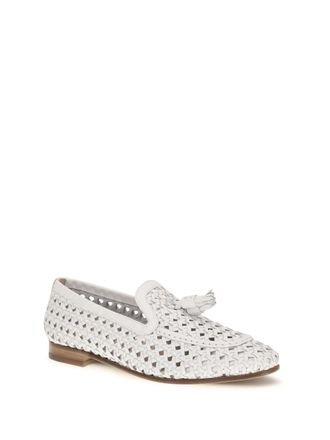 Fratelli Rossetti Womens Leather Loafers Bianco