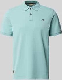 Camel Active Regular Fit Poloshirt in unifarbenem Design