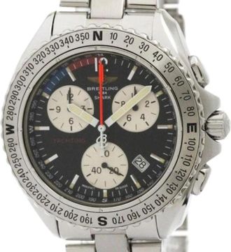 Breitling Pre-owned Shark A53606 Armbanduhr - - Pre-owned - Herren - Schwarzk - ONE SIZE