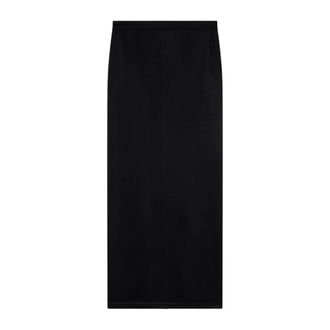 Pinko Satin Washed Rock - - Skirts - Damen - Schwarzk - XS