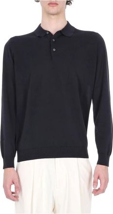 Drumohr Homme, Tops, Bleu, Taille: L Polo