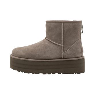 UGG Klassische Mini Platform Stiefel - - Shoes - Damen - Grau - 40 EU