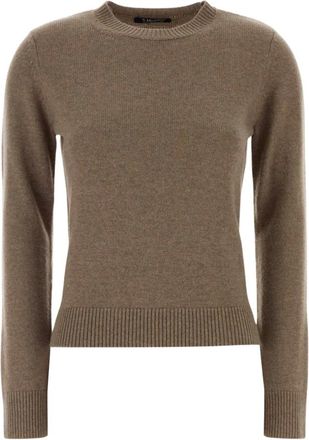 Max Mara Femme, Pulls, Brun, Taille: 42 FR Fresia Sweater