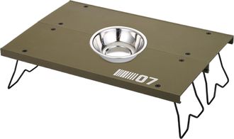 Generic Klapptisch f&uuml;r Camping, kompakter Campingtisch mit Aluminiumlegierung, leicht und tragbar, f&uuml;r Mahlzeiten im Freien, mit Halterung f&uuml;r Computer, Getr&auml;