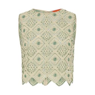 La DoubleJ Aria Top - - Tops - Damen - Beige - S