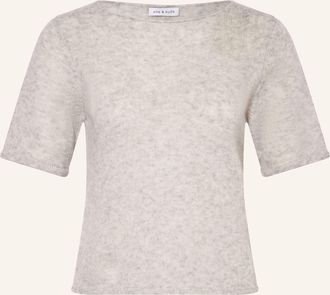 Mrs & Hugs Mrs & Hugs Strickshirt Aus Cashmere grau