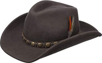 Stetson Chapeau Western Bodie Feutre Marron XL - 60/61 cm