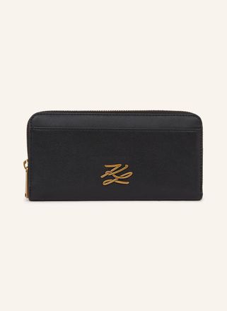 Karl Lagerfeld Geldb&ouml;rse schwarz