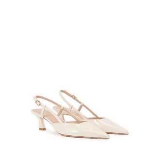 Stuart Weitzman Slingback Vinnie 50 en cuir verni