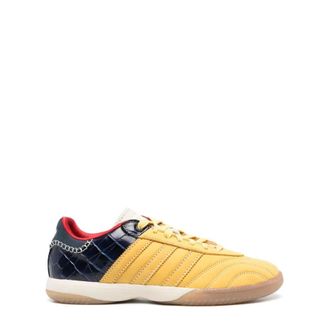 adidas Homme, Chaussures, Jaune, Taille: 43 EU Stafago Baskets en Daim et &agrave; Motif Croco