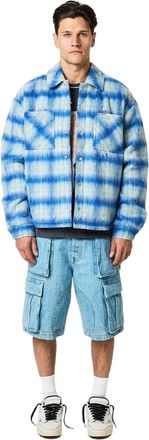 Represent Hemdjacke f&uuml;r Herren, Polyester (Leuchtend Blau)