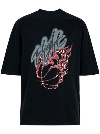Nike Jordan x Travis Scott t-shirt &agrave; imprim&eacute; graphique - Noir