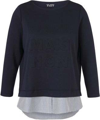 Via Appia Due 2-in-1-Sweatshirt Via Appia Due blau