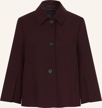 Windsor Windsor. Kastenjacke Aus Jersey Mit 3/4-Arm rot