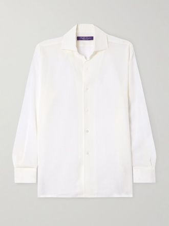 Ralph Lauren Collection Chemise En Voile Capri - Crème