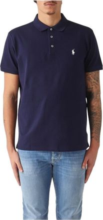 Polo Ralph Lauren Homme, Tops, Bleu, Taille: XL Polo &agrave; Manches Courtes