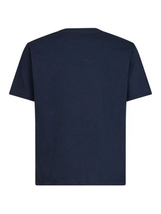 Etro Mens Cotton T-Shirt Blue T-Shirts And Polos