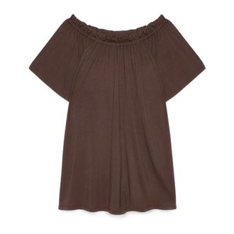 Fiorella Rubino Damen, Blusen & Hemden, Braun, XLGr&ouml;&szlig;e