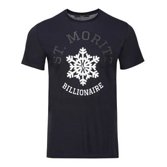 Billionaire Boys Club Homme, Tops, Bleu, Taille: 3XL T-shirt Col Rond MC Winter Club
