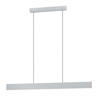 Eglo connect.z Suspension luminaire LED connect&eacute; Andreas-Z, lustre suspendu ZigBee en m&eacute;tal blanc, contr&ocirc;lable par application et commande vocale Alexa, bl