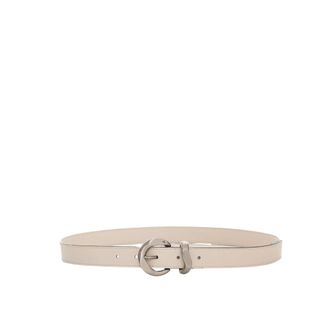 Emporio Armani Glattleder-G&uuml;rtel - - Accessories - Damen - Wei&szlig; - 90 CM