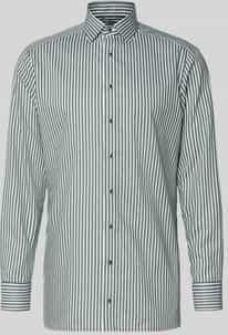 Olymp Regular Fit Businesshemd aus reiner Baumwolle mit Kentkragen