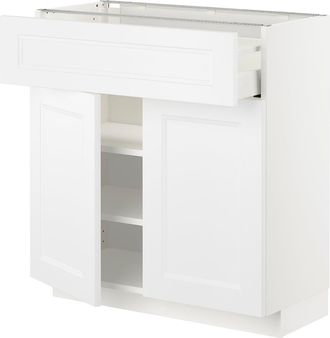 IKEA METOD / MAXIMERA Unterschr m Schub/2 Türen